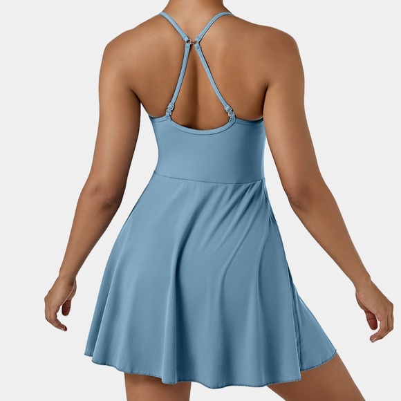 HALARA | Dresses | Halara Active Dress With Builtin Shorts | Poshmark